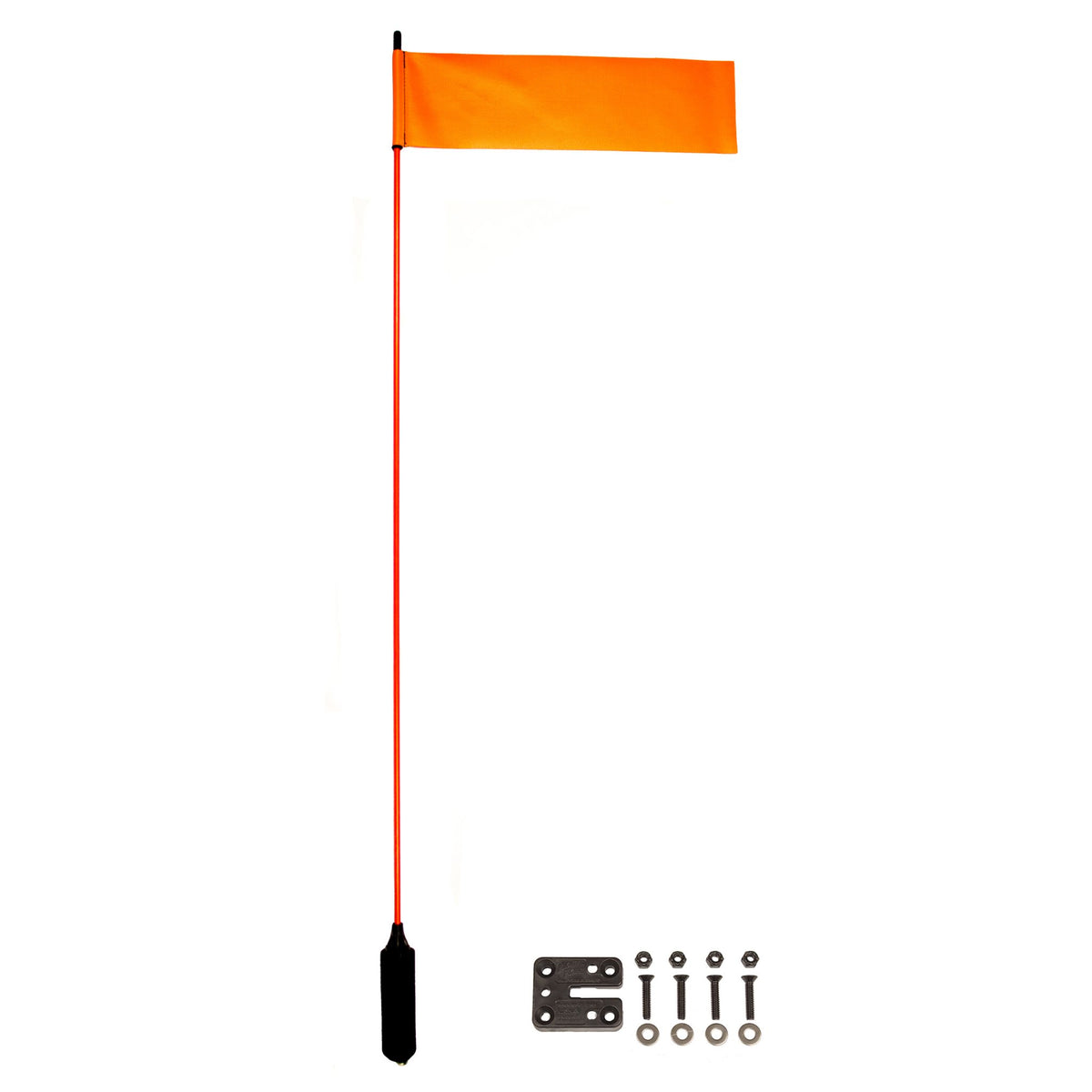 YakAttack VISIFlag Kayak Safety Flag, 52 in, Includes MightyMount and